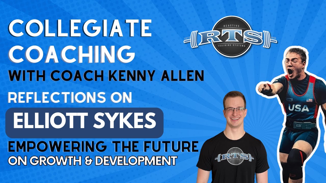 Collegiate Coaching with Kenny Allen: Reflections on Elliott Sykes ...