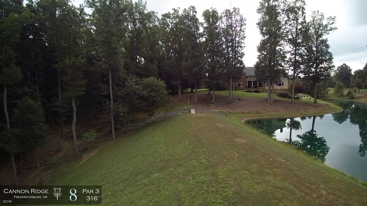2019 Cannon Ridge - Hole 8 - DRONE FLYTHROUGH - YouTube