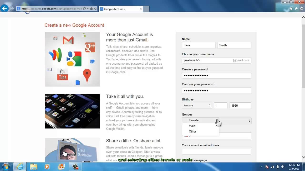 email messaging- part 1 - YouTube