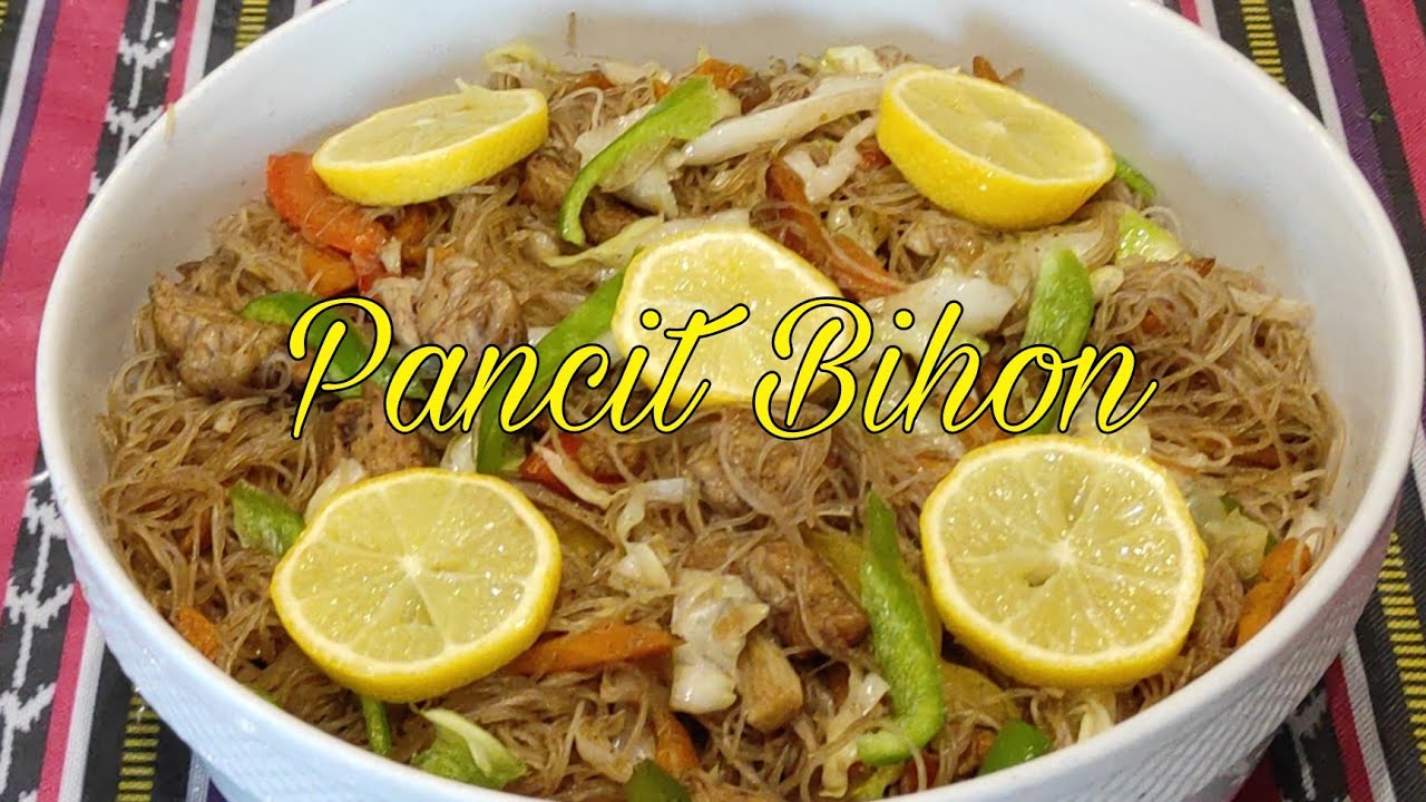 How to cook Pancit Bihon | Fried Adobo | Filipino Dish | Panlasang ...