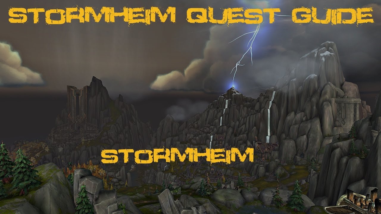 [Quest 39735] - Stormheim - YouTube