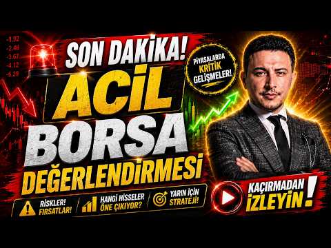 Son Dakika! Borsada Enflasyon, Tepki Uzayabilir!