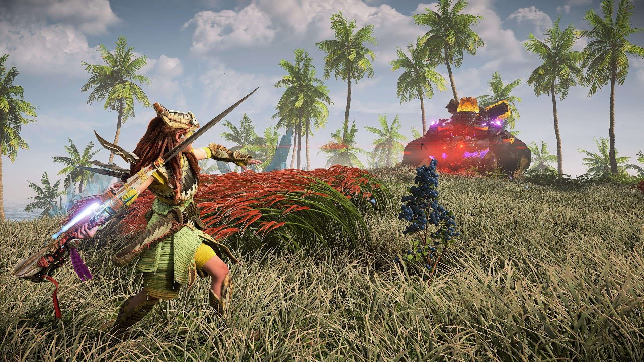 Apex Shellsnapper + Widemaw Fight | Horizon Forbidden West - YouTube