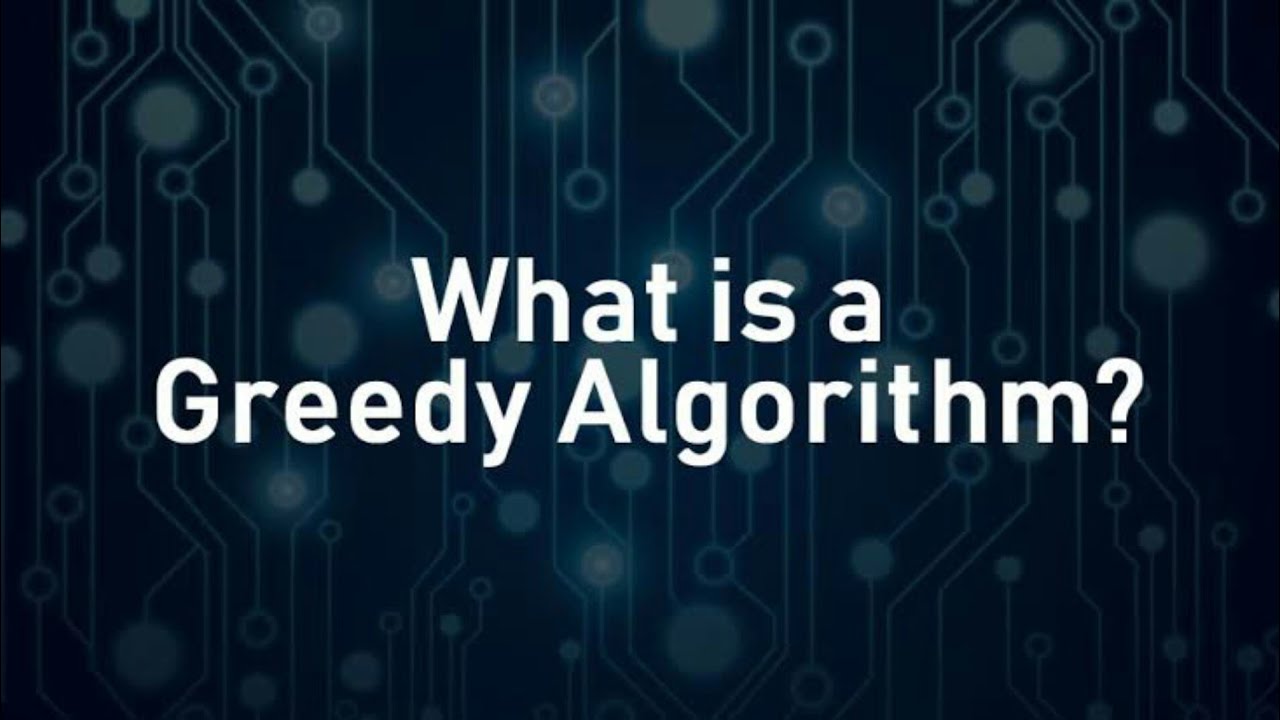 Greedy design Technique - YouTube