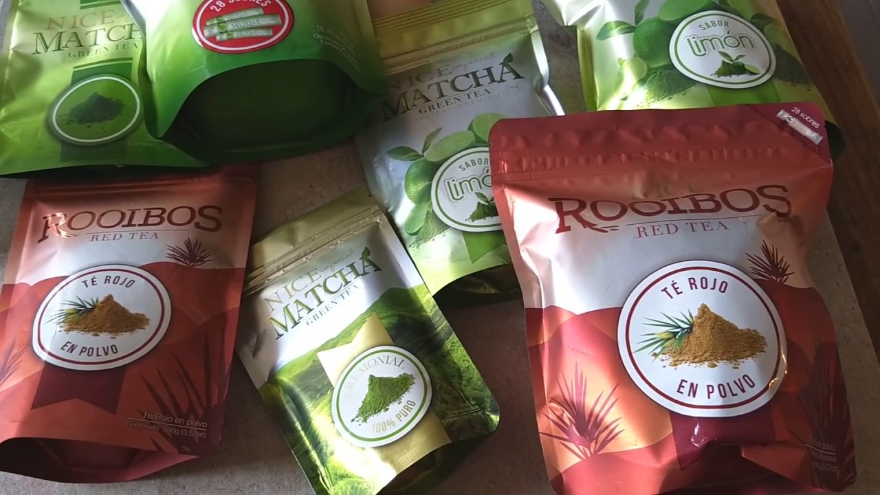 Te verde matcha imperial o ceremonial y te rojo roiboos Nice - YouTube