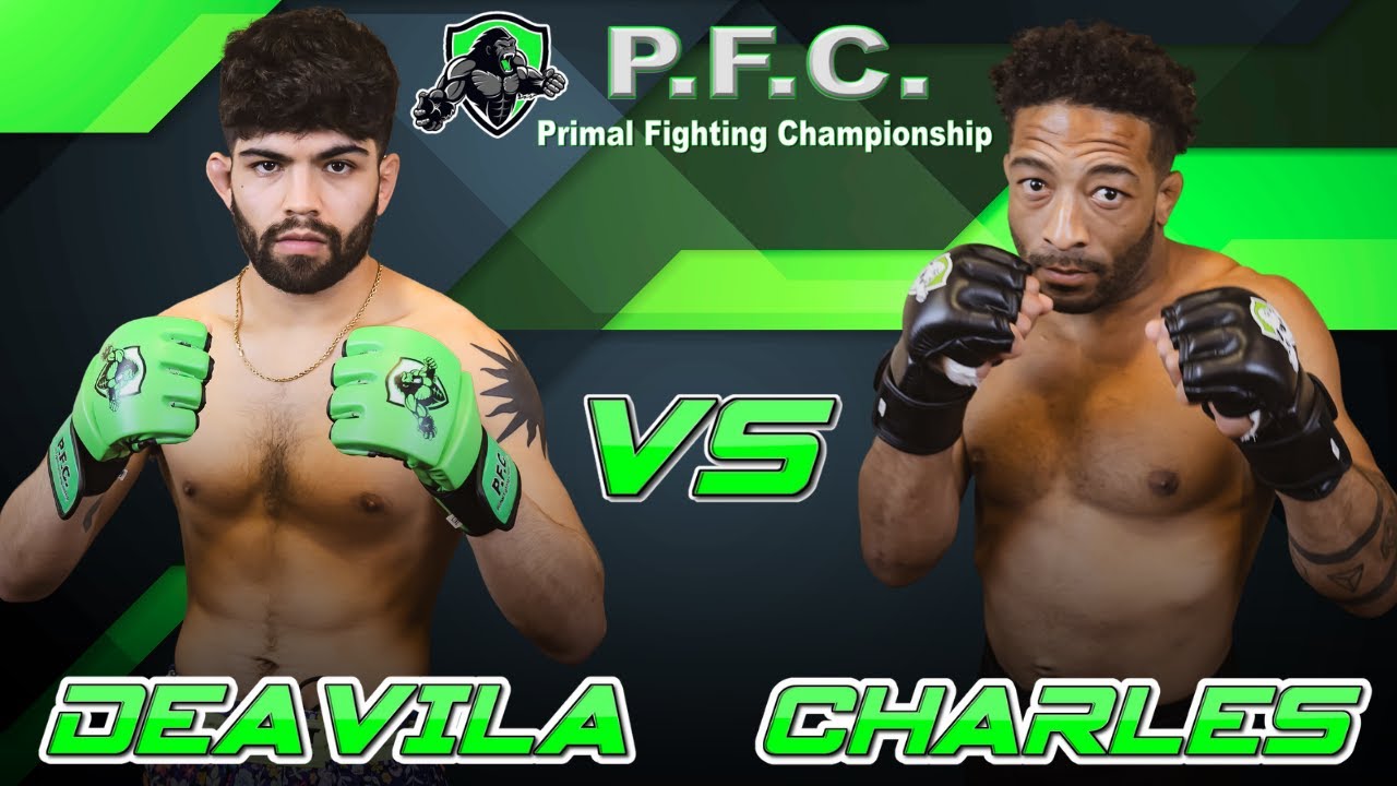 (PFC) Primal Fighting Championship Debut: Patrick Charles vs. Lucas Deavila - 155lb Division ...