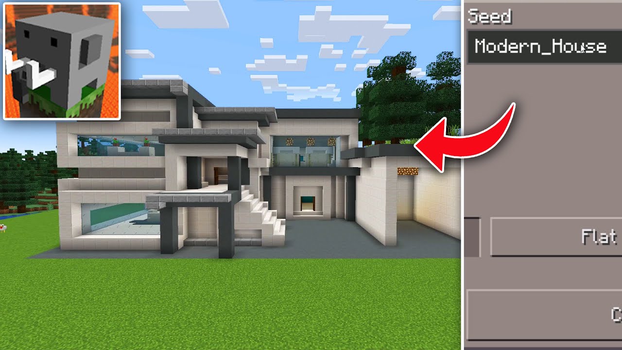 NEW! MODERN HOUSE SEED in CRAFTSMAN : Building Craft - YouTube