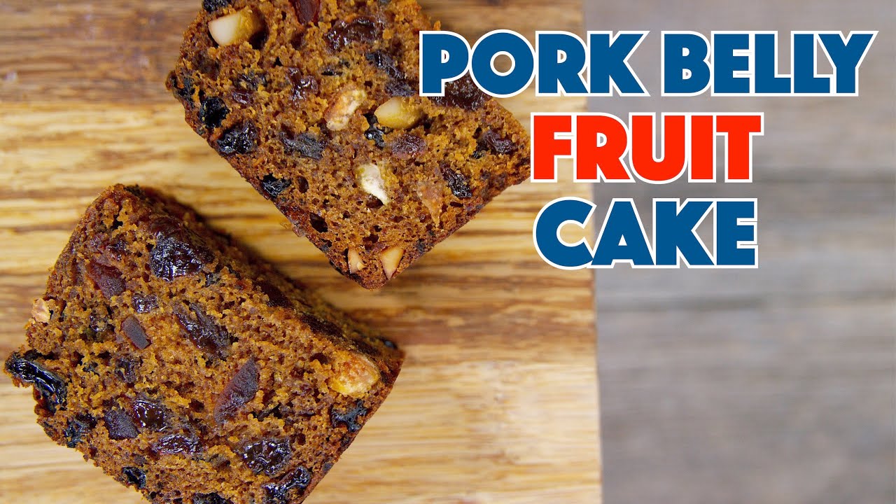 1915 Pork Belly Fruit Cake Recipe - YouTube
