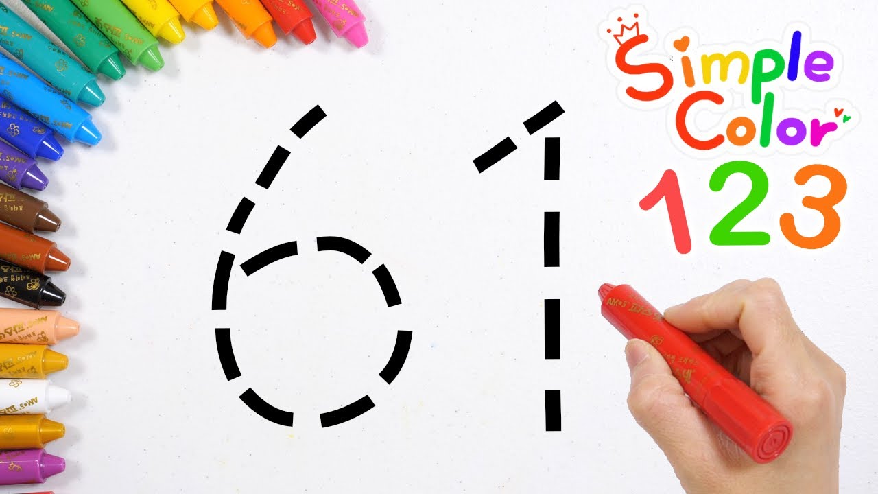 Teach children numbers from 61 to 70 by writing, reading, and counting ...