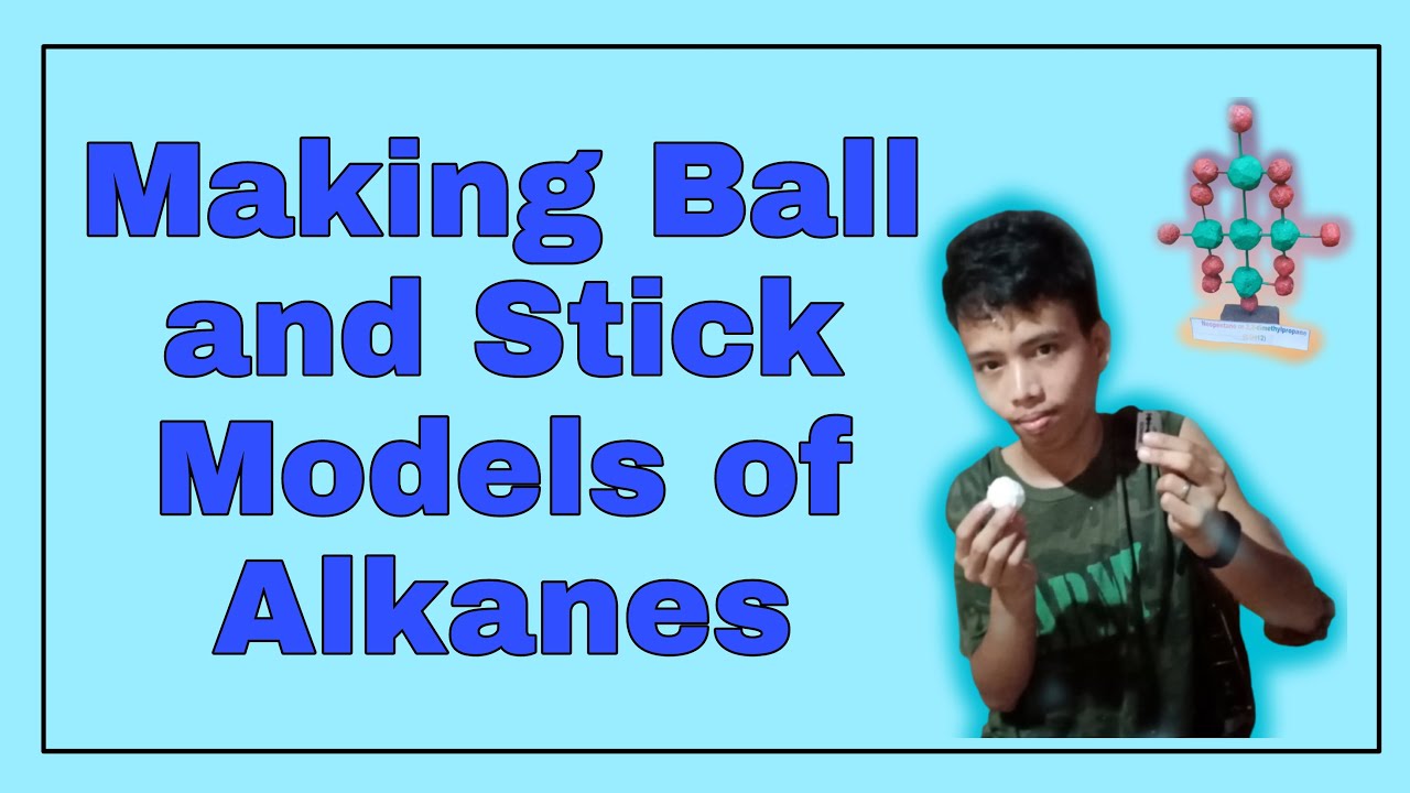 Making Ball and Stick Models of Alkanes—Organic Chemistry - YouTube