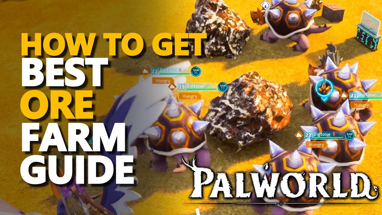 Best Ore Farm Guide Palworld - YouTube