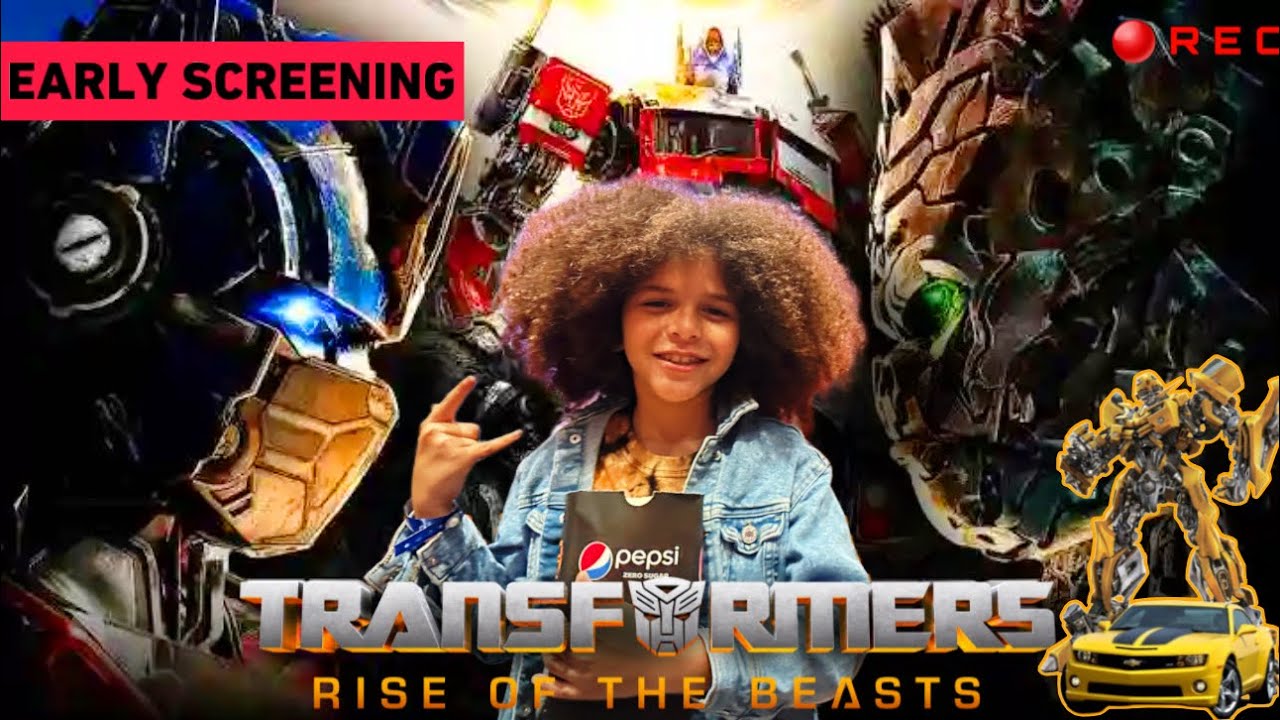 Transformers Rise of the Beasts Early Screening in Atlanta | BTS - YouTube
