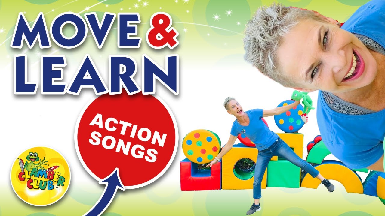 It's time to MOVE! Clap, stamp and jump to this fun filled Clamber Club ...