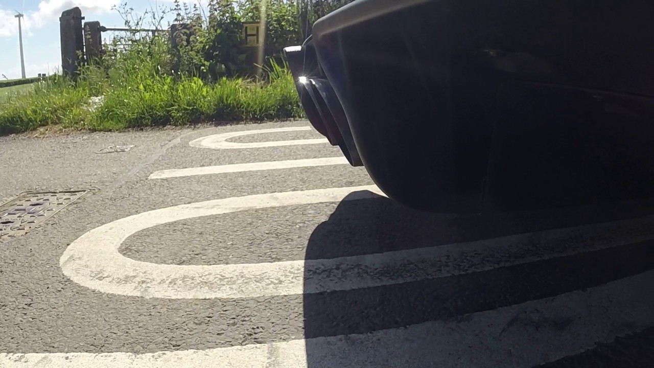 Mini GP2 John Cooper Works Exhaust sound in sport mode - YouTube