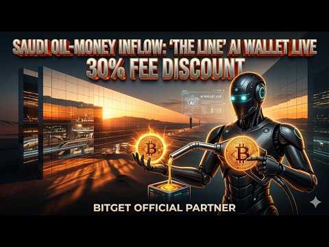 The $Trillion Shift: Saudi Arabia Abandons Oil for Crypto #Bitget Referral Code