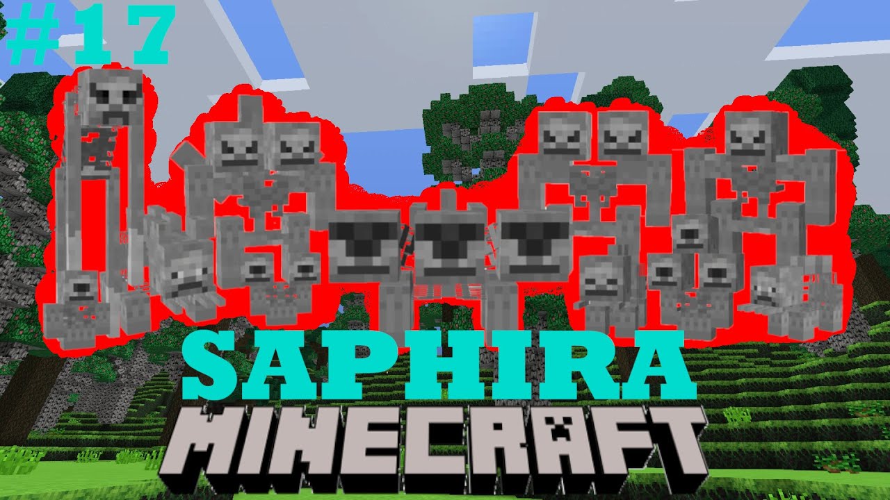 Der KAMPF gegen die SKELETAL ARMY?! | Minecraft SAPHIRA #17 | Minecraft ...