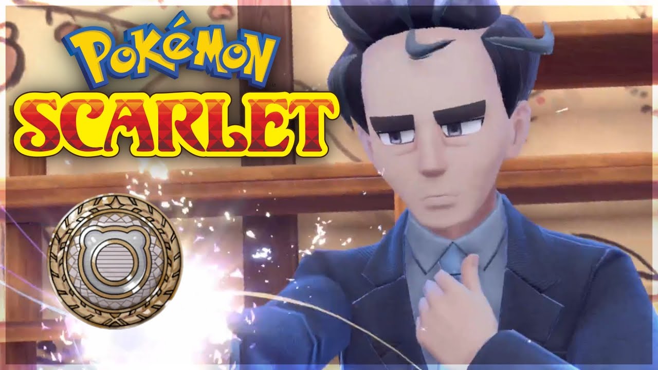 Medali Gym vs Larry | Pokémon Scarlet - YouTube