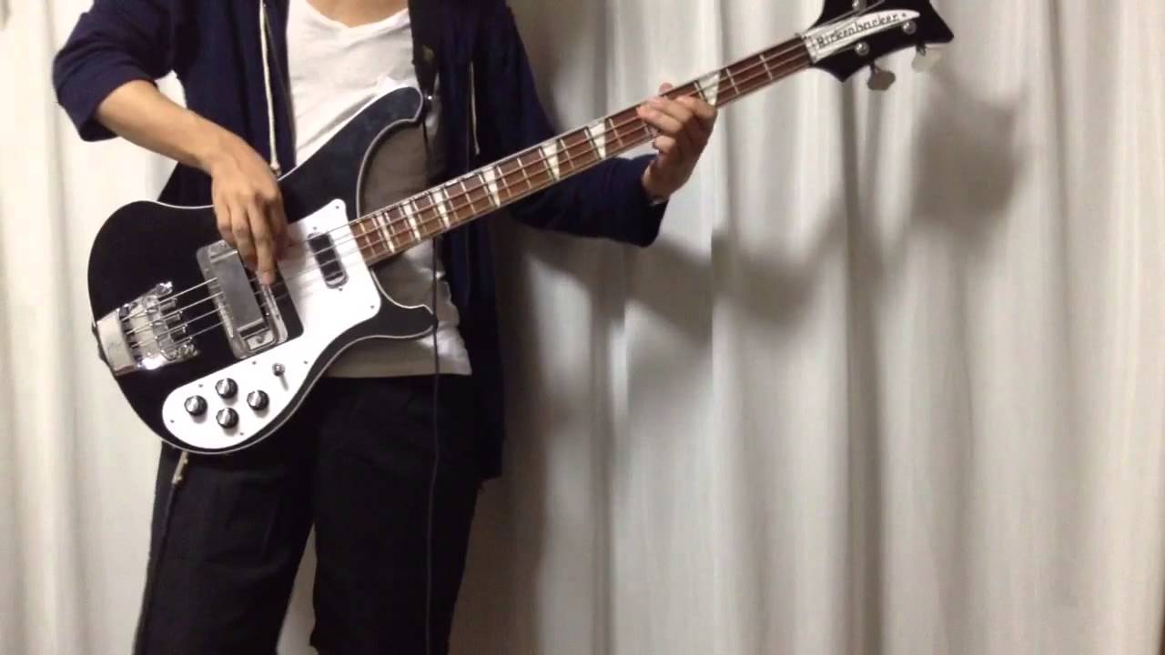 ガチャクラインサイトOP「Insight / WHITE ASH」Bass cover - YouTube