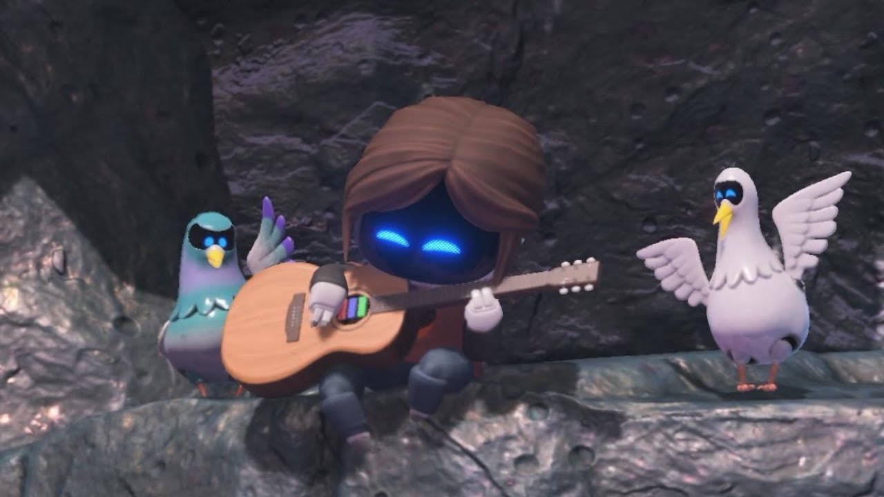 Joel and Ellie bots found in Astro Bot - YouTube