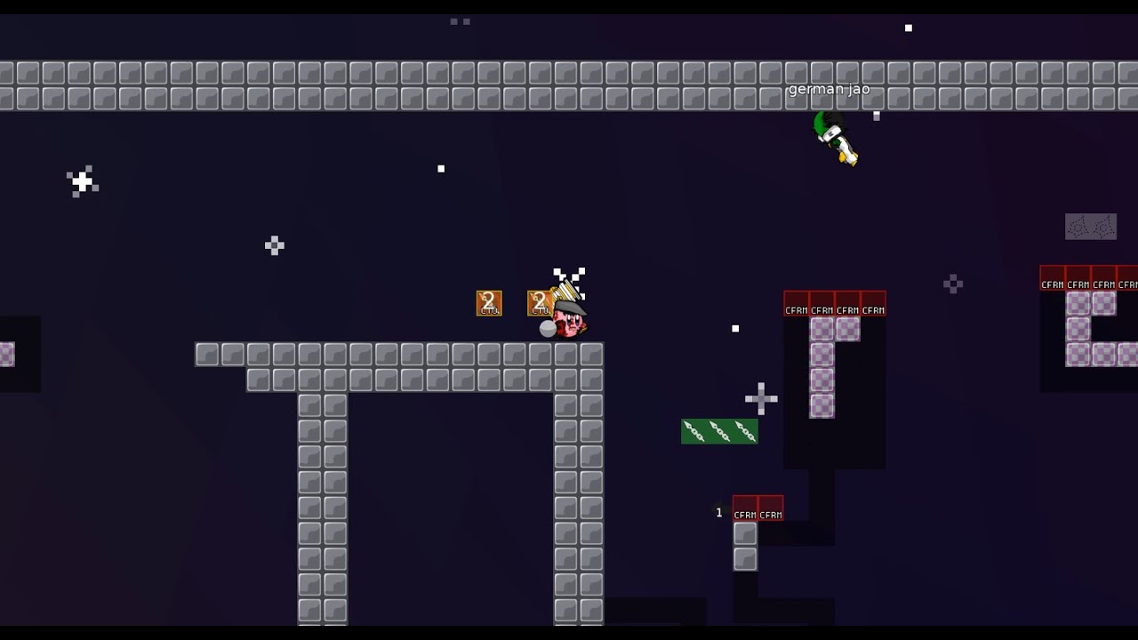 teeworlds maked cool part for my new map essential 2 - YouTube