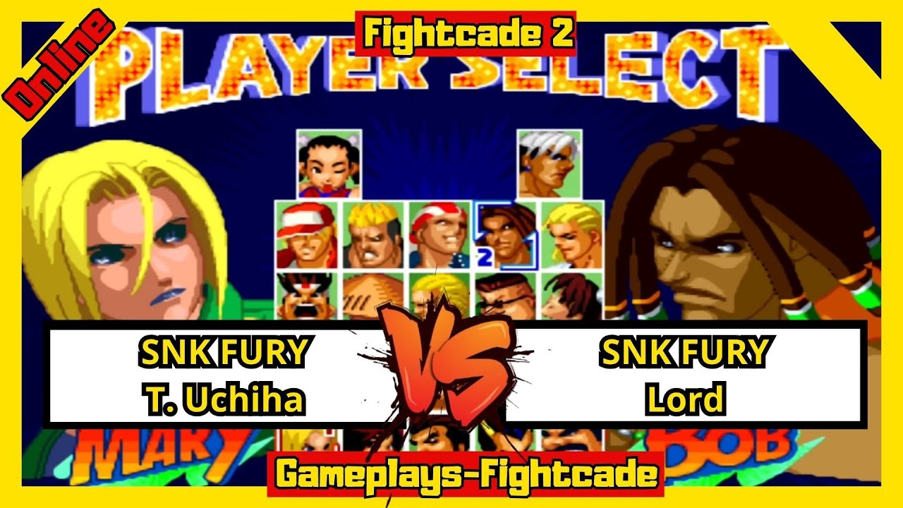 Real bout Fatal Fury 2 - SNK FURY T Uchiha vs SNK FURY LORD FIGHTCADE 2 ...
