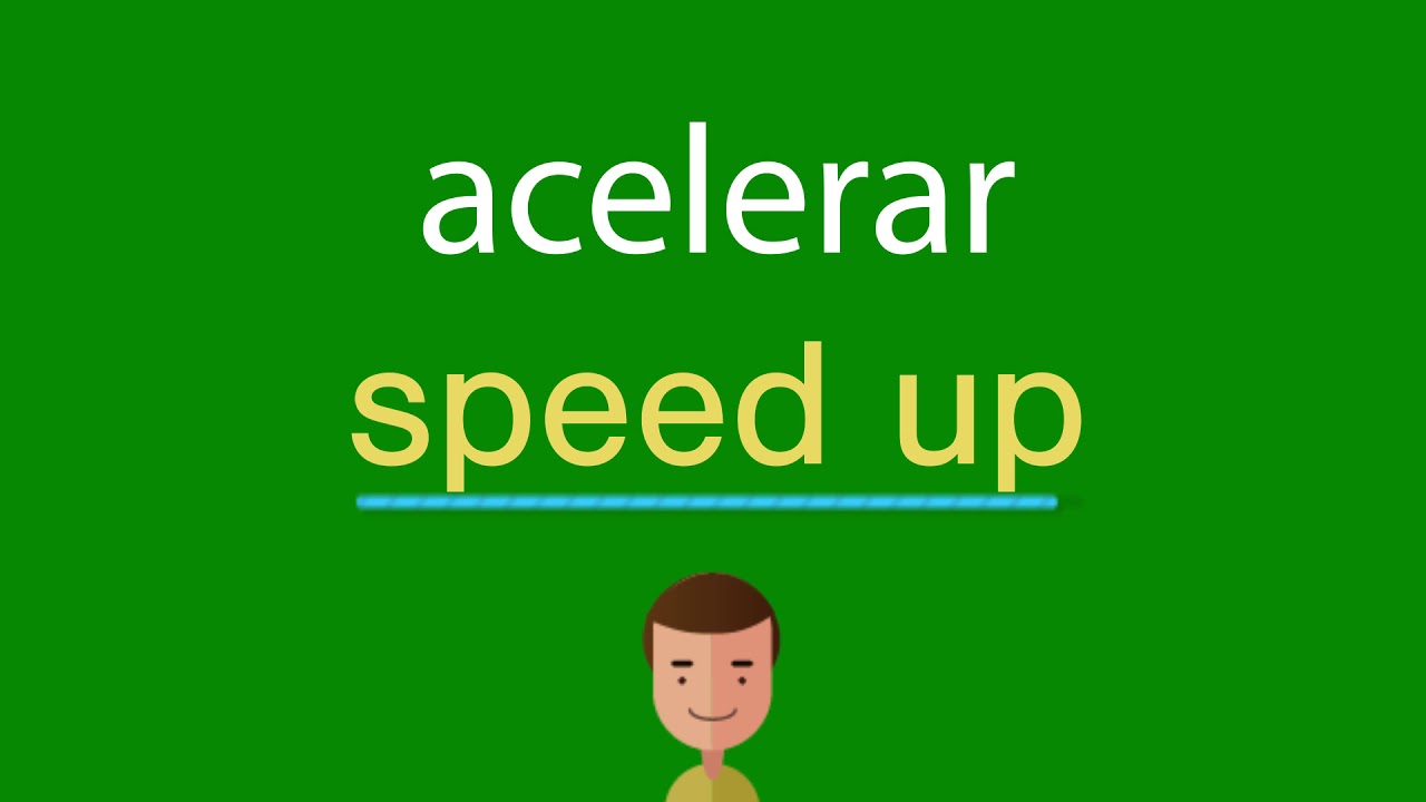 Como dizer acelerar em inglês - YouTube