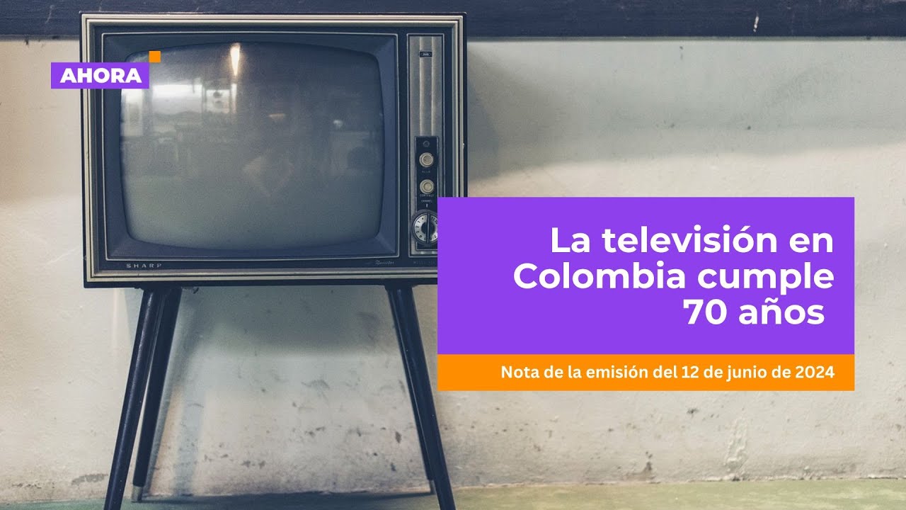Este 13 de junio se conmemoran los 70 años de la televisión en Colombia ...