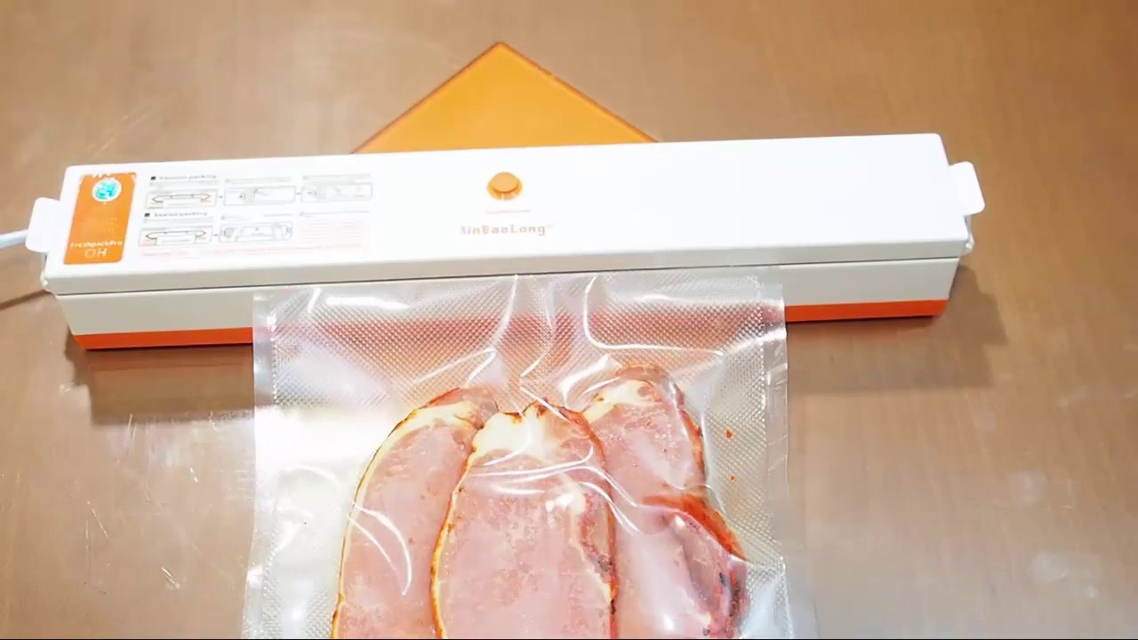 Уред за вакуумиране на храна и хранителни продукти - YouTube