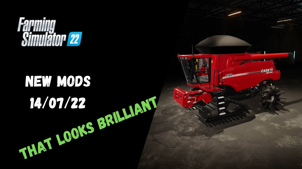 New Mods 14/07/22 - Farming Simulator 22 - YouTube