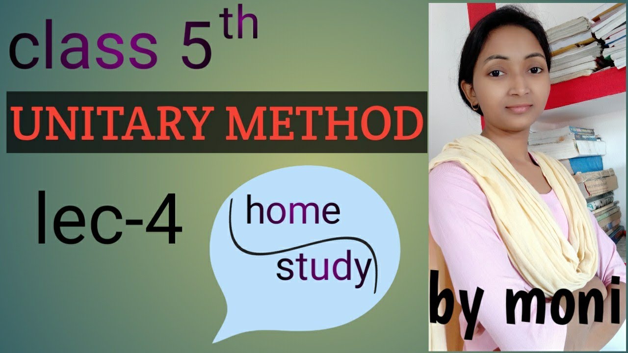 Class 5 th unitary method EX-12 , common mathematics - YouTube