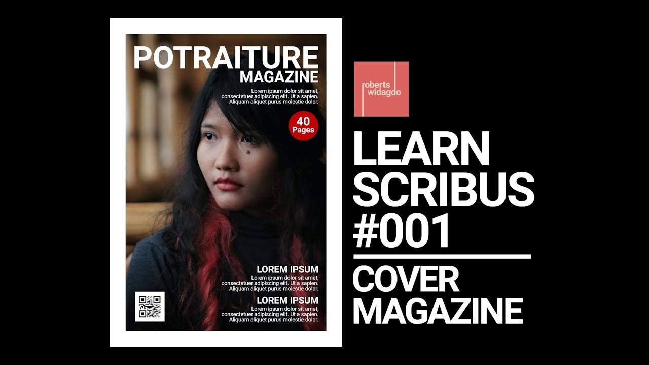 Learn Scribus #001 - Cover Magazine - YouTube