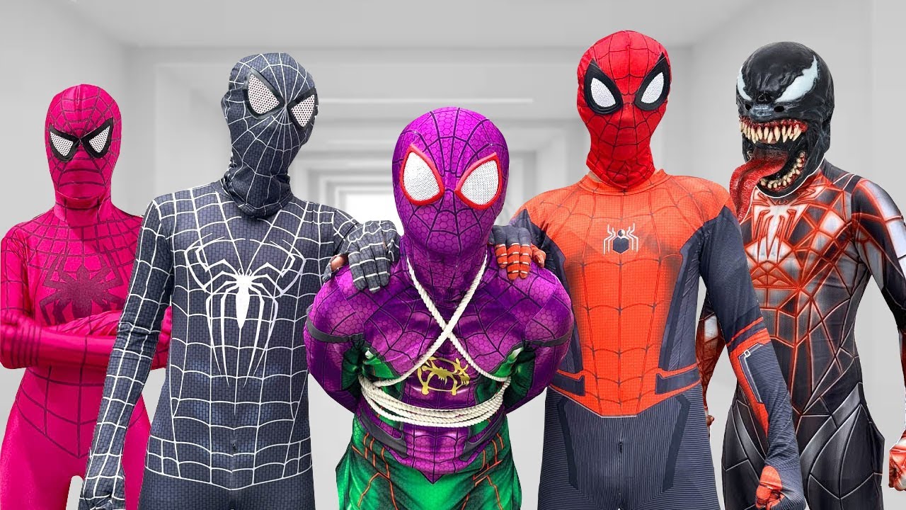 What If 12 SPIDER-MAN in 1 HOUSE ??? || ALL Superhero Kill ZOMBIE In ...