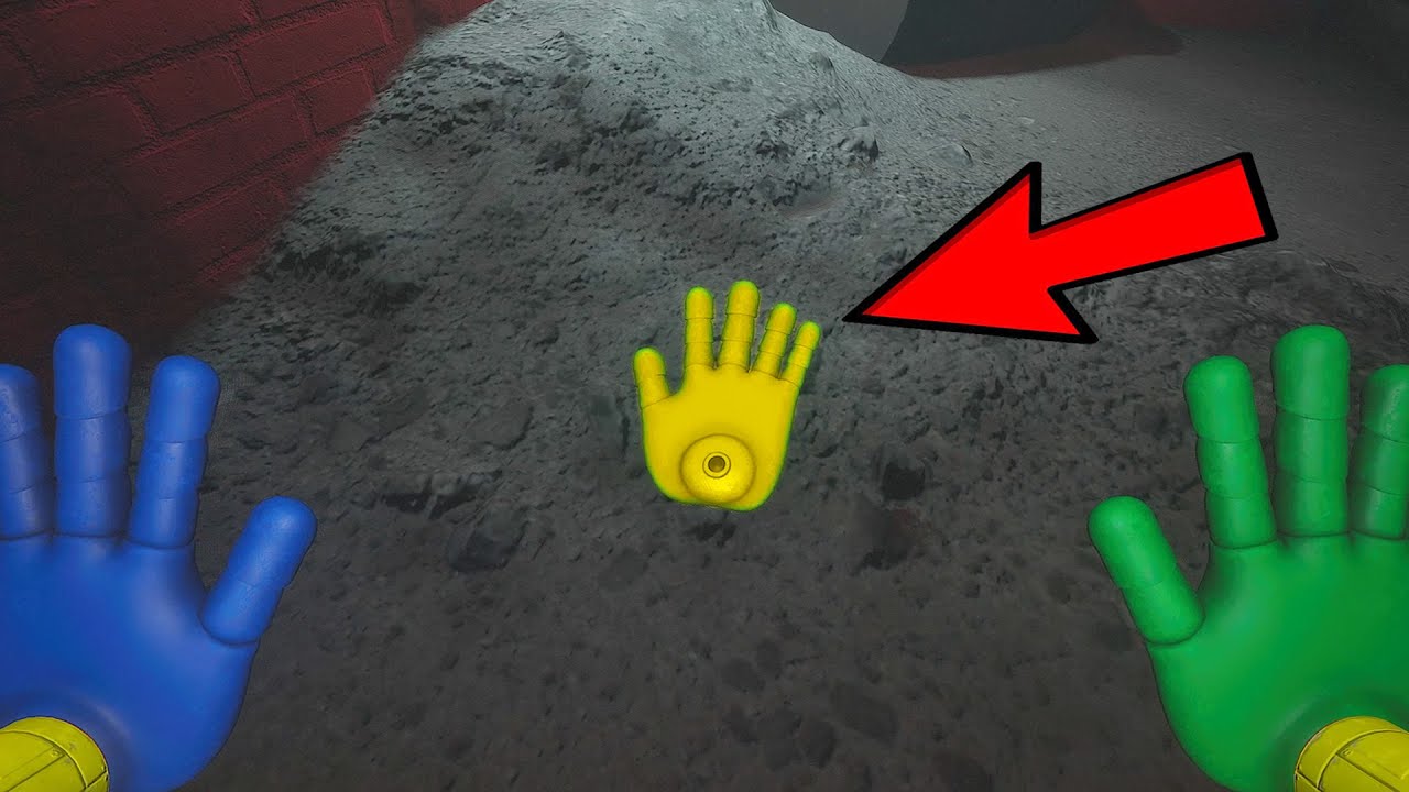 Found the Secret GOLDEN HAND from CHAPTER 3! (Poppy Playtime: Chapter 2 ...
