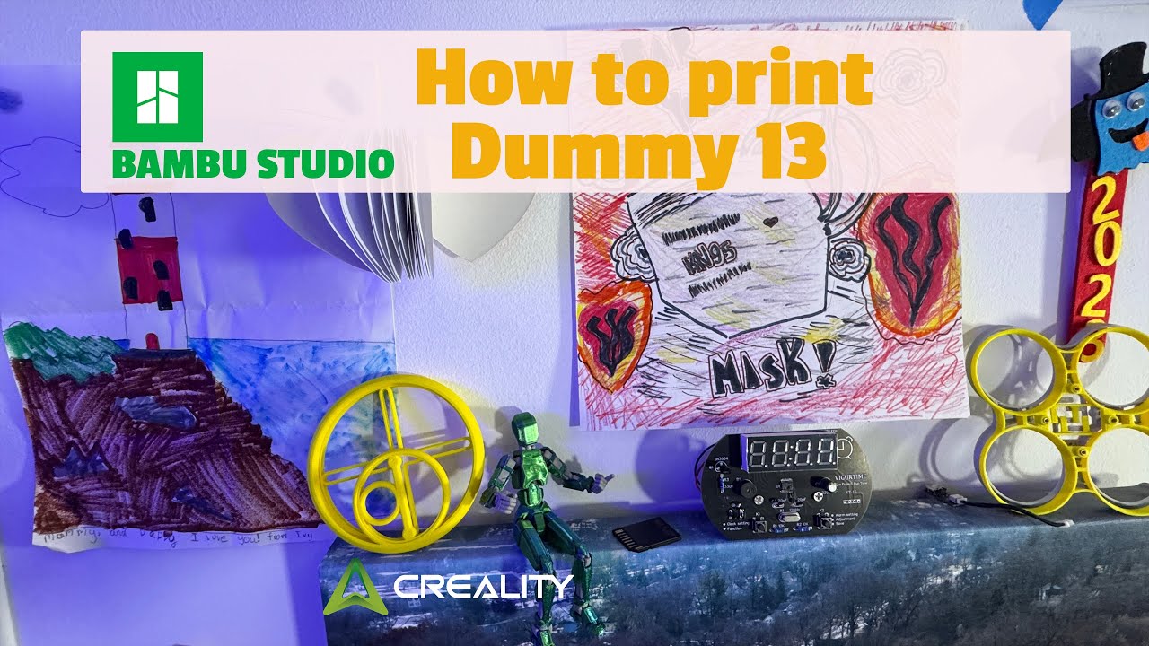 How to Print the Dummy 13 - YouTube