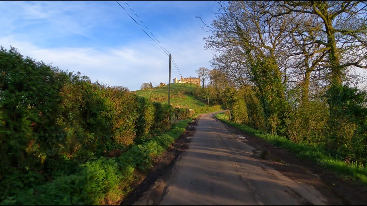Crayke Castle and the village of Crayke - YouTube