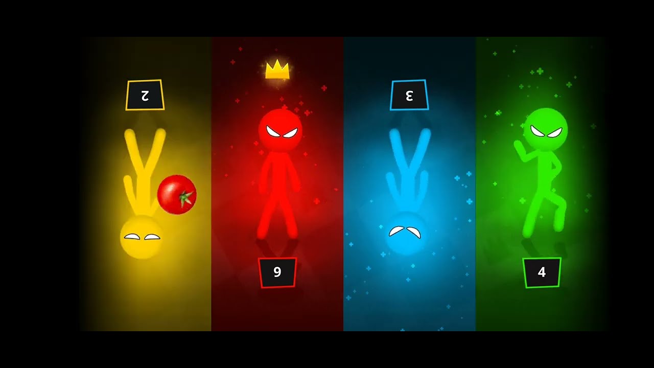 Random tank battle in stickman party 234 player game #tankbattle # ...