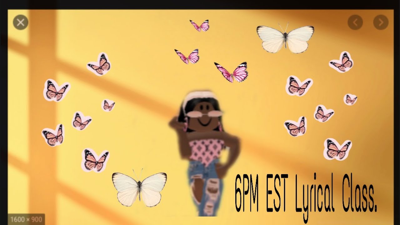My Lyrical 6PM EST Class! - YouTube