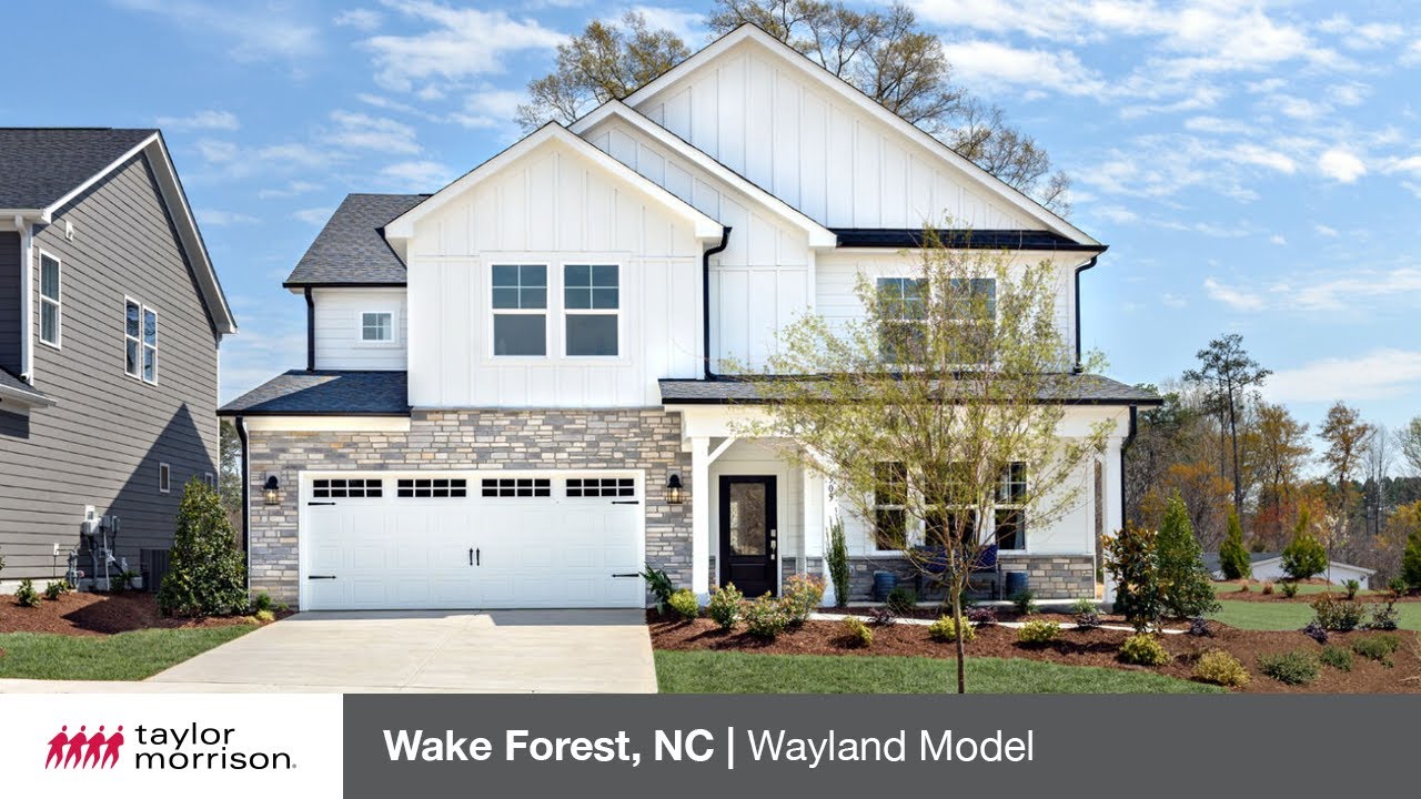 Wayland Model at Radford Glen | Wake Forest, NC - YouTube