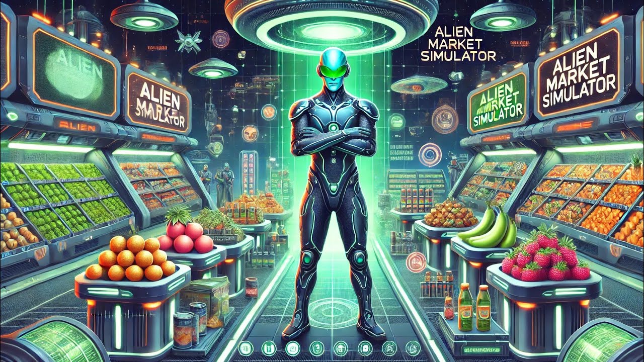 New Game 👽 Alien Market Simulator - YouTube