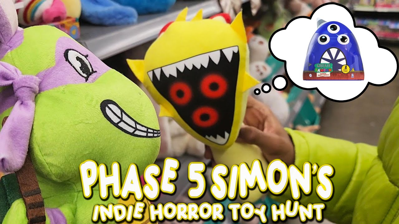 PLUSH PHASE 5 SIMON'S INDIE HORROR TOY HUNT ADVENTURE - YouTube