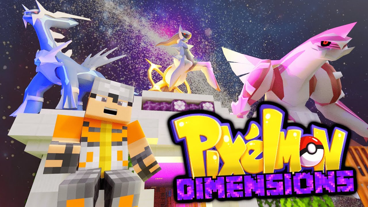 PIXELMON DIMENSIONS MOD! Legendary Minecraft Pokemon Mod! - YouTube