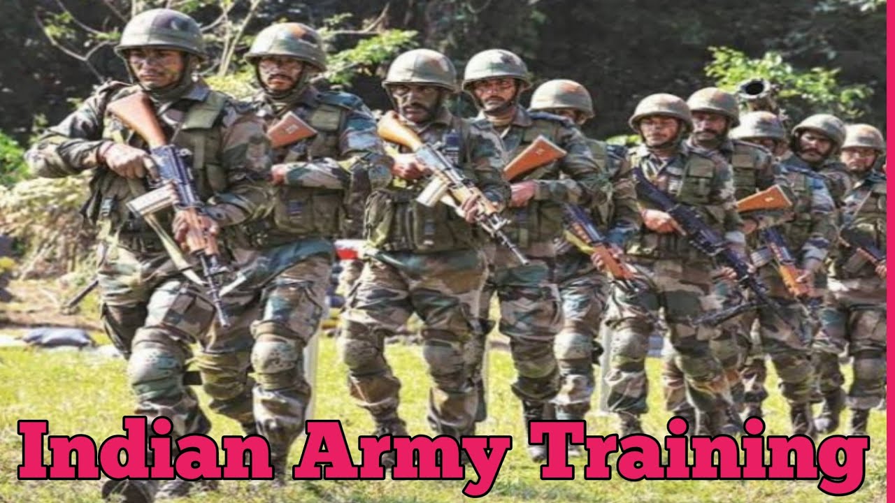 Indian Army Training || Training Of Indian Army || Army Basic Taining ...
