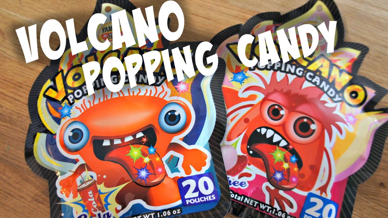 Popping Volcano Candy -- Whatcha Eating? #205 - YouTube