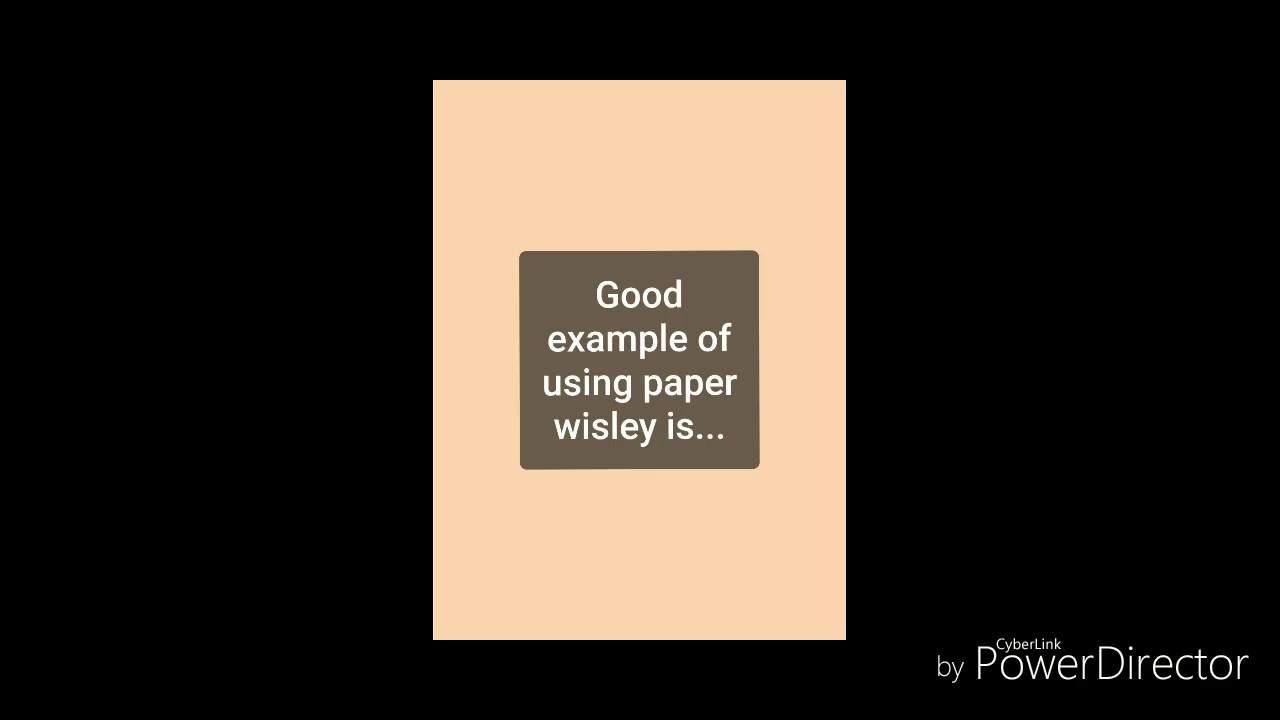 Use Paper Wisely - YouTube