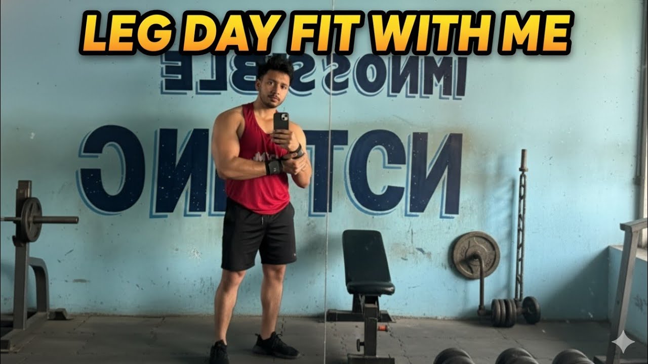Get Fit With Me Leg Day ️ Morning Fitness 💪 - YouTube
