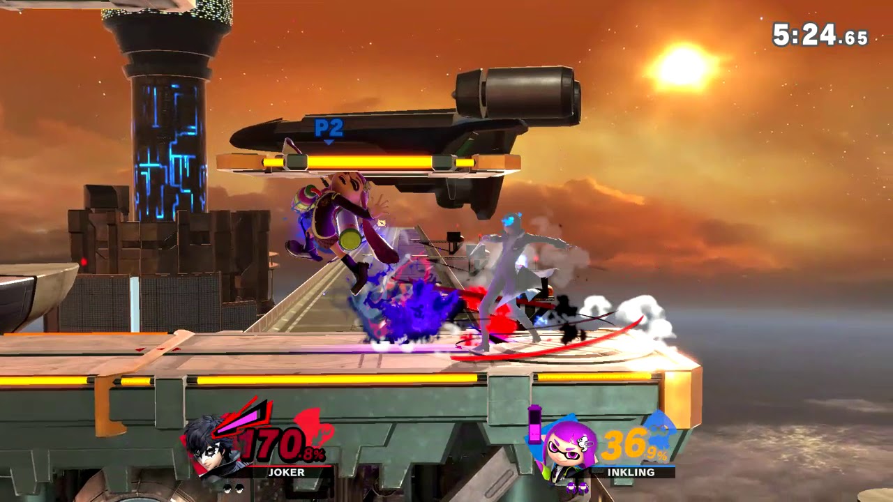 Super Smash Bros Ultimate: Joker vs Inkling. - YouTube