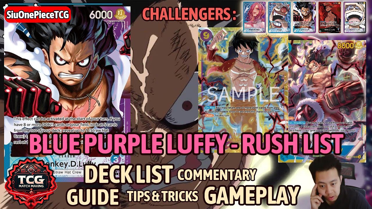 EP-2 📺 🔵🟣 BLUE PURPLE LUFFY RUSH VS. REIJU, BUGGY, UP, GP, BP LUFFY 📃 ...