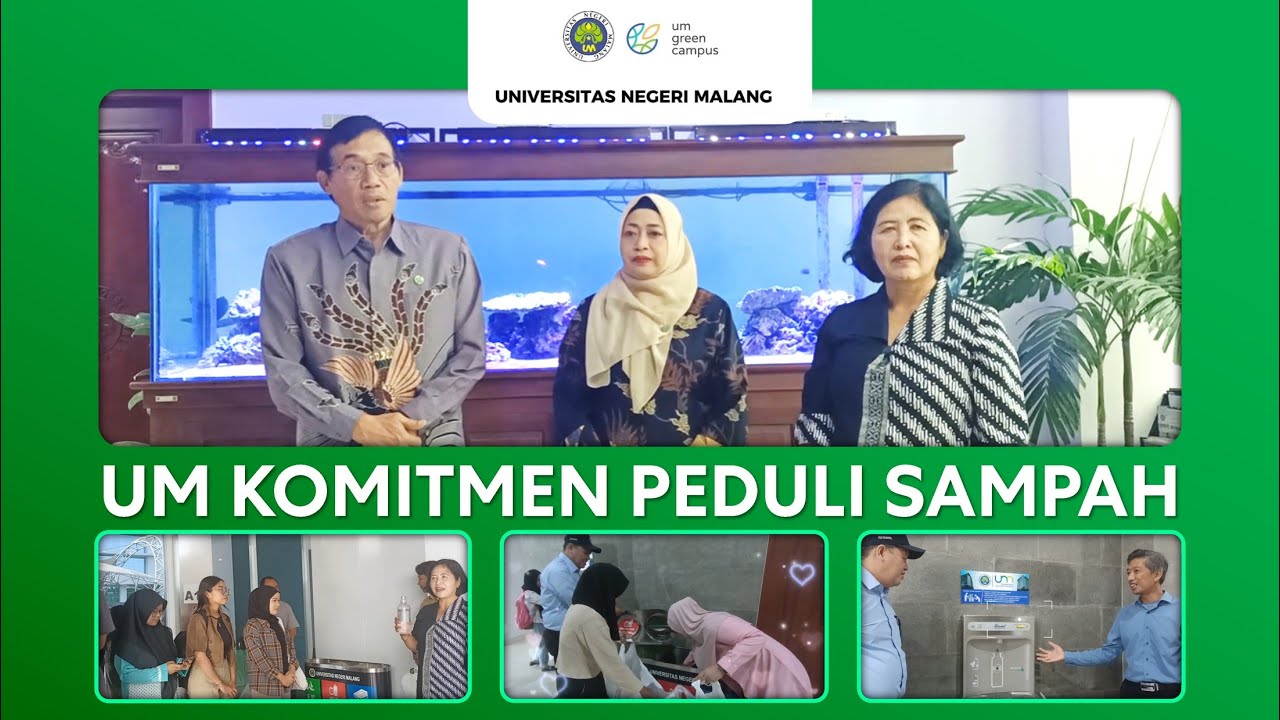 UM Green Campus: Universitas Negeri Malang (UM) Komitmen Peduli Sampah ...