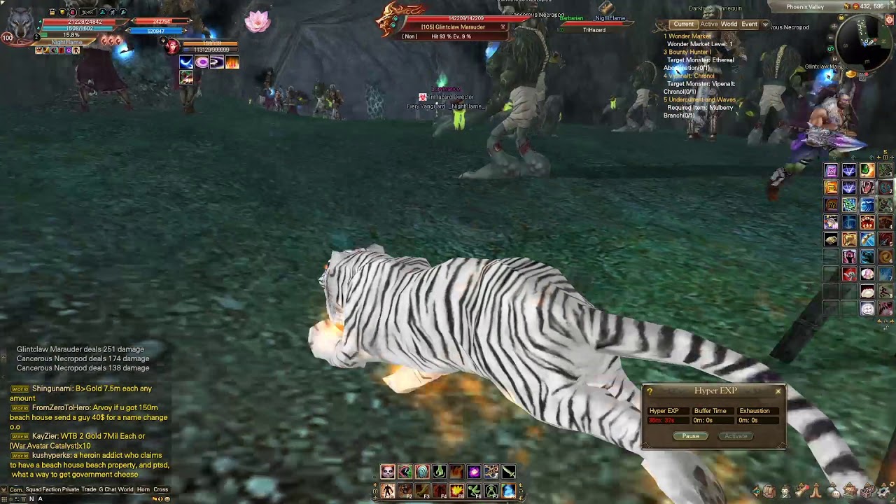 Perfect World International - Barbarian PV95+ Run - YouTube