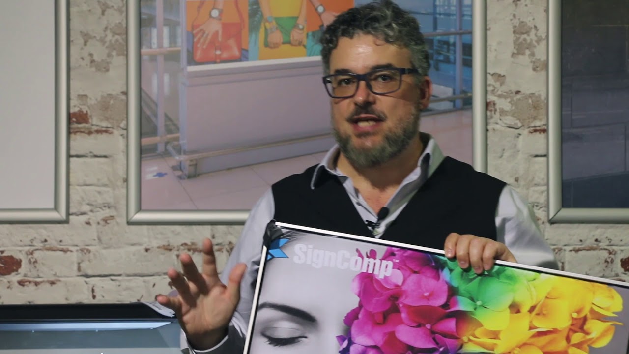 Timothy Mitchell Reviews SignComp SEG Frames - YouTube